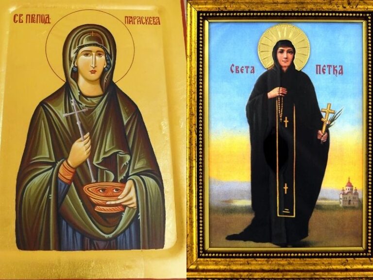 Sveta Petka 2024 - ko je bila prepodobna mati Paraskeva? | Srem Online